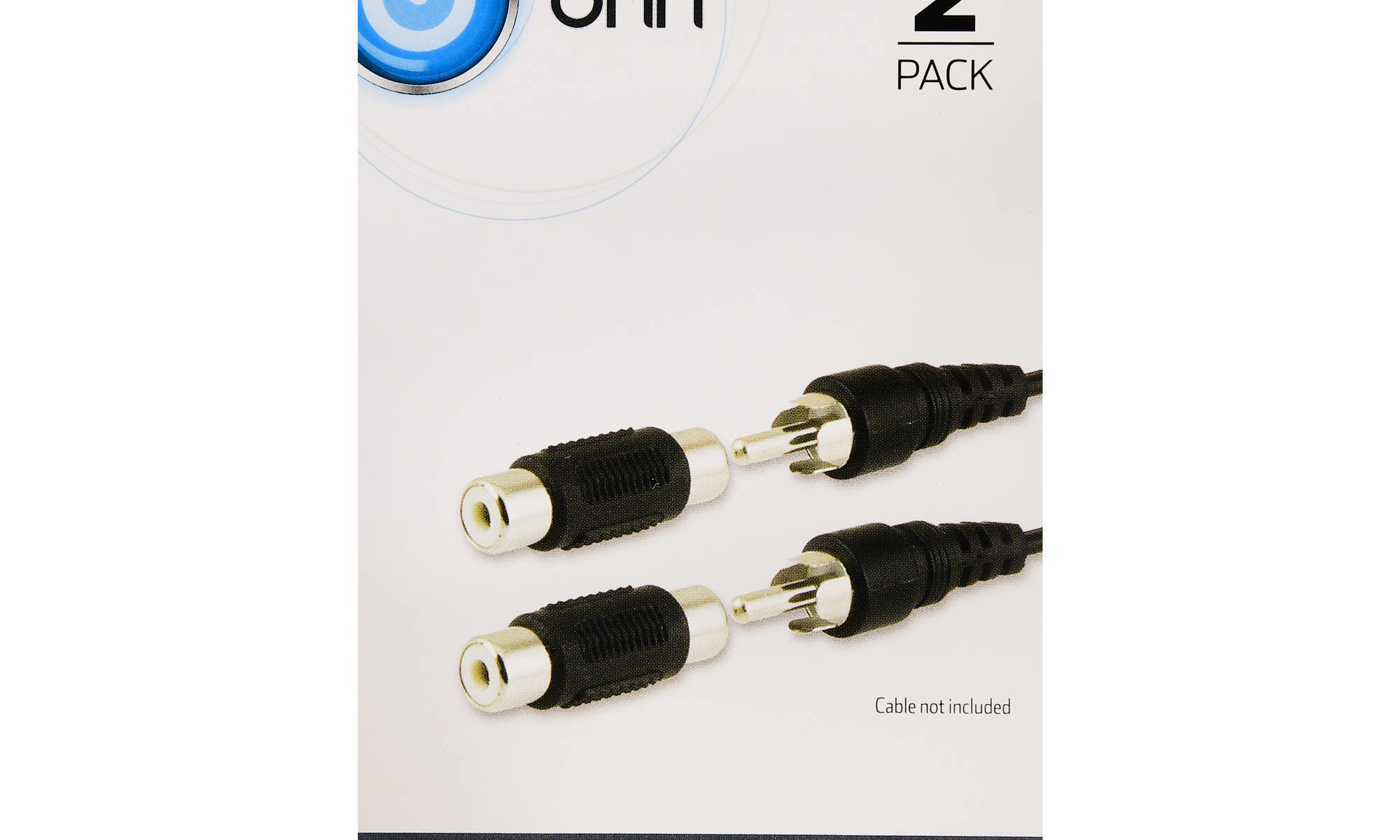 Onn Audio/Video Extension Connectors, 2 Pack - HYPROINC Media